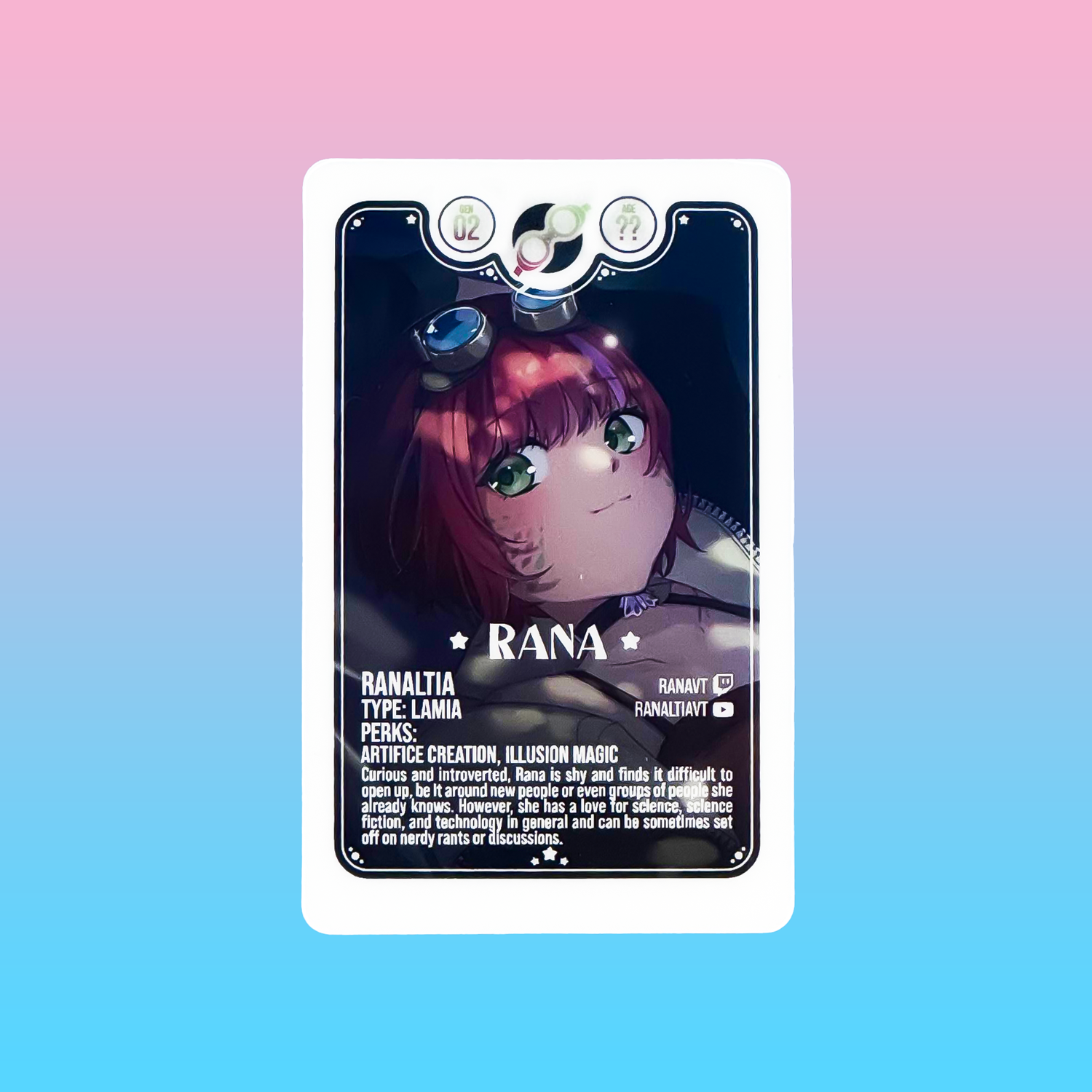 Rana Oshi Card GEN 2 – Angel's Sword Guild Shop