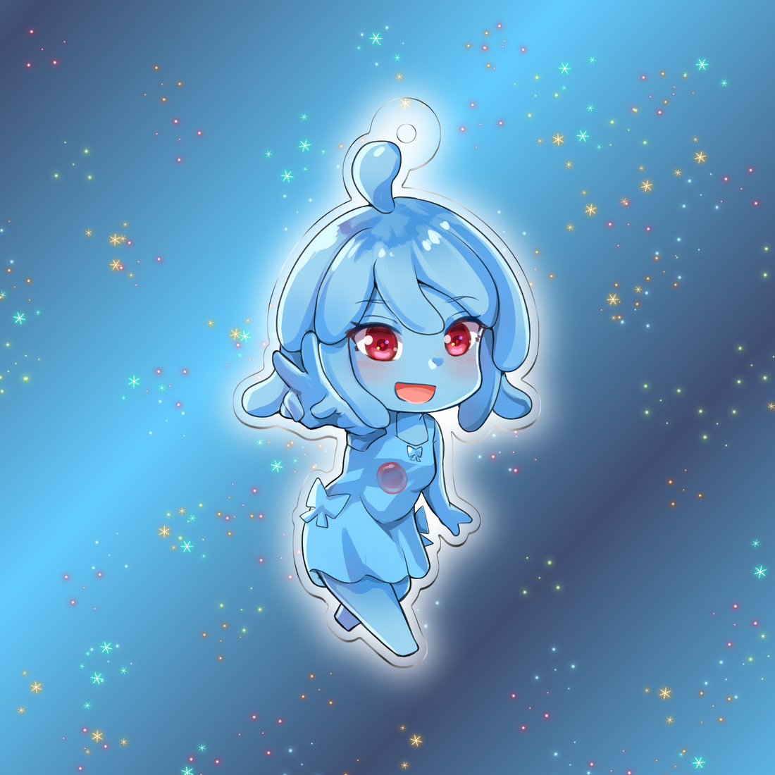 Leaflit Keychain Slime Outfit Ver. – Angel's Sword Guild Shop